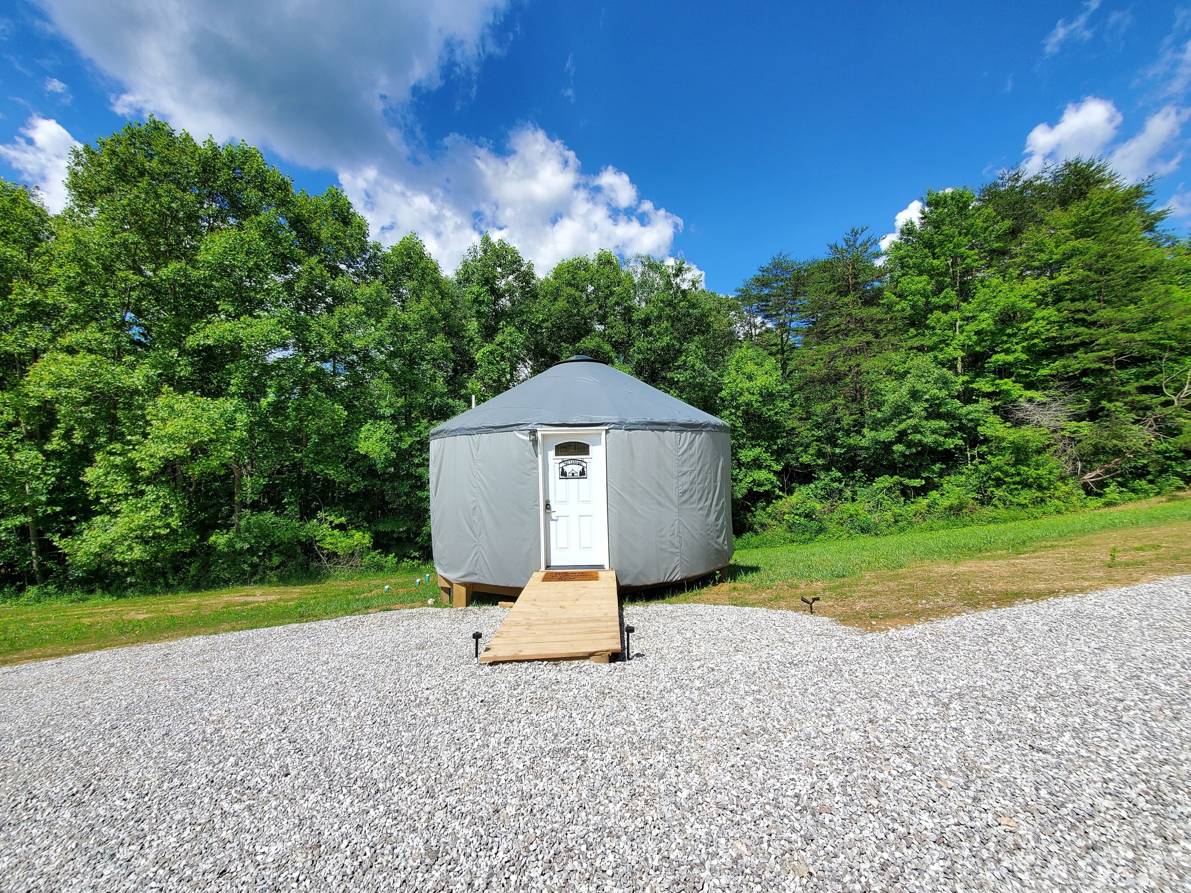 The Cardinal 20ft Yurt - Sugar Grove | Vrbo
