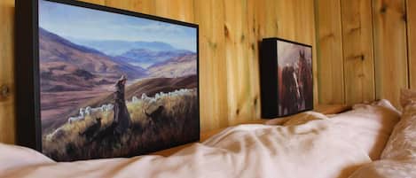 Cabana | 1 quarto, cortinas blackout, roupa de cama