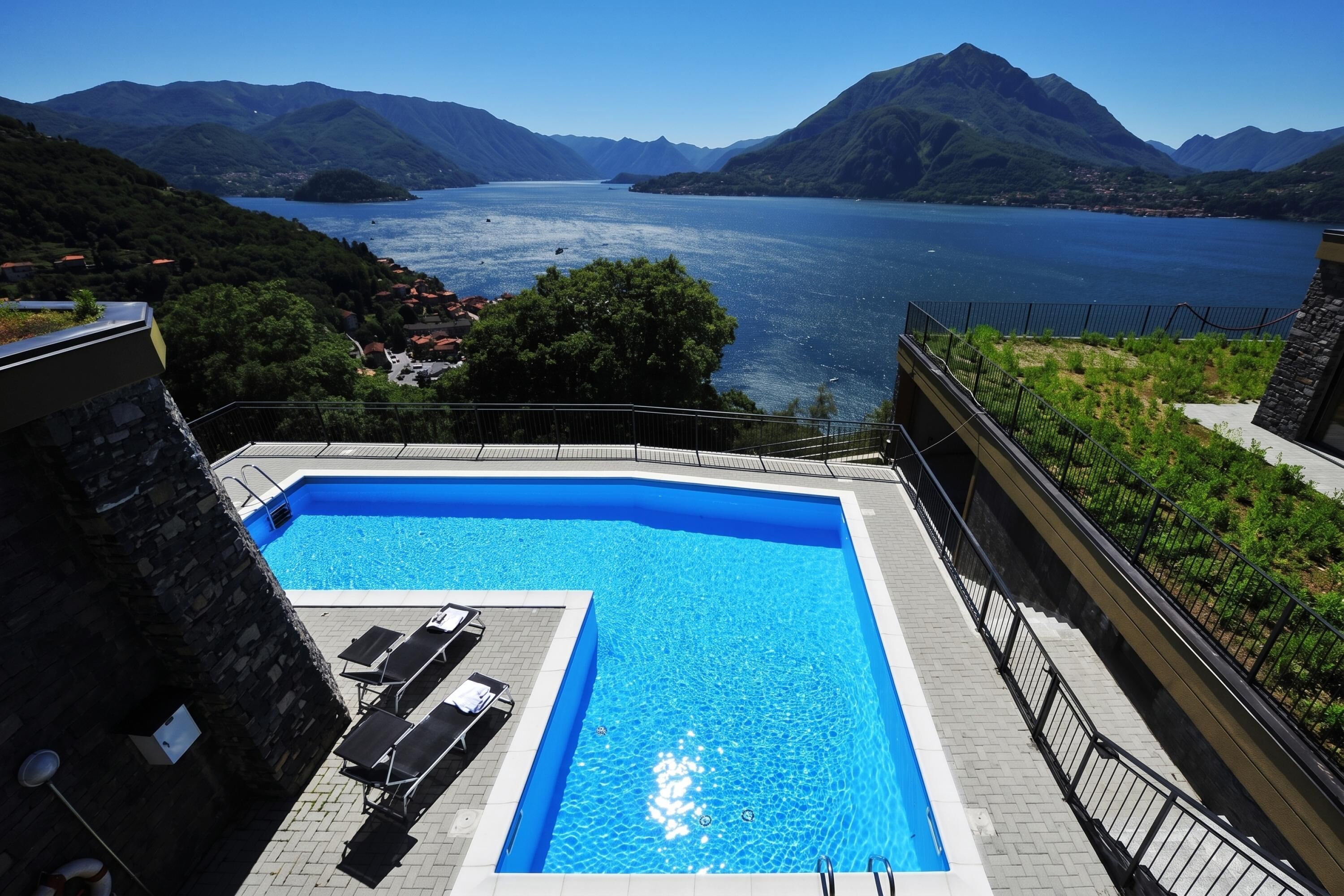 Apartamento família, 1 quarto, sacada, ao lado da montanha (Vista d'Oro Palma Apt. 21) | Piscina | Piscina externa sazonal