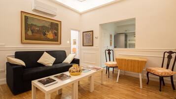 Apartamento design | Sala de estar | TV de tela plana 40 polegadas com canais digitais, TV