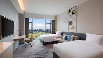 1 quarto, edredões de penas, minibar, cofre no quarto