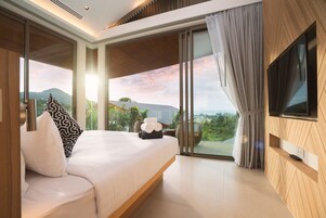 Villa Superior | Cofre no quarto, com decoração personalizada 