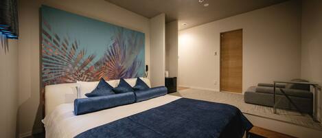 Quarto premium, para fumantes (Premium suite,E-Cigarettes Only) | Individualmente decorados, individualmente mobiliados, cortinas blackout