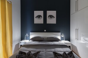 Apartamento, 1 quarto | 1 quarto, secretária adequada para computadores portáteis, Wi-fi grátis 