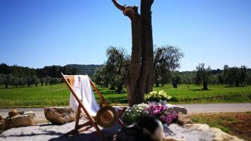 Loft, 2 quartos, fumadores, varanda | Terrenos do alojamento