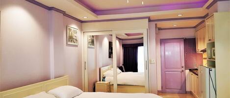 Estúdio | Wi-Fi, roupa de cama