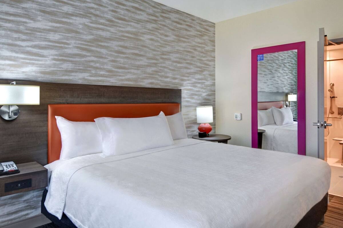 Quartos insonorizados, Wi-fi, roupa de cama fornecida