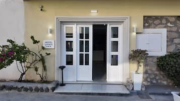 Entrada do alojamento