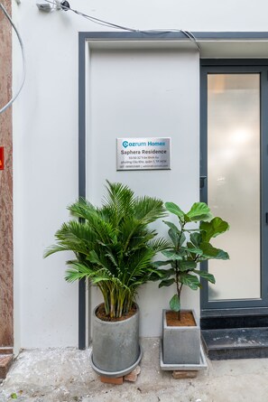 Fachada da propriedade