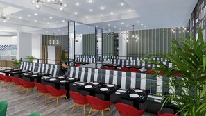 Pequeno-almoço tipo buffet diário (9 EUR por pessoa) 