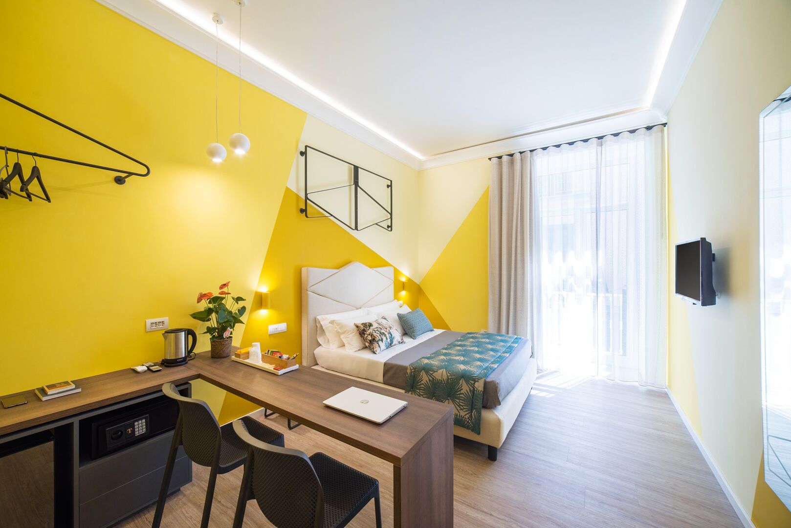 Quarto casal standard | Roupas de cama premium