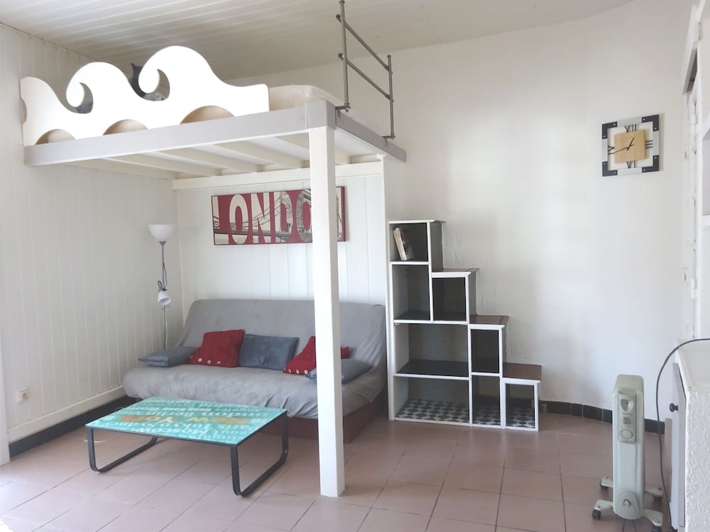 Studio En Rdj Paisible A 5 Mn De La Plage & Port De Marina Et Parc De Vaugrenier - Tourrettes-sur-Loup