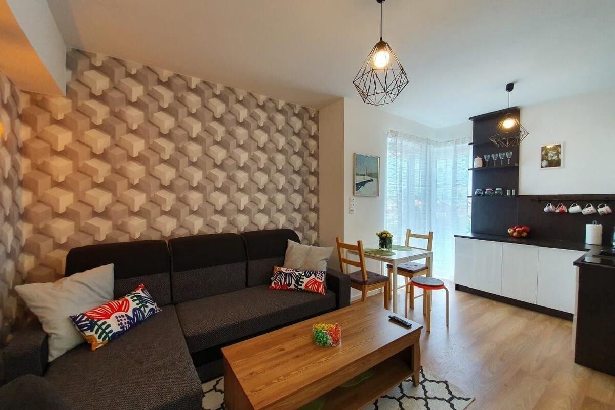 Apartamento | Área de estar | TV de tela plana