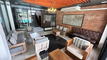 Sala de estar do lobby