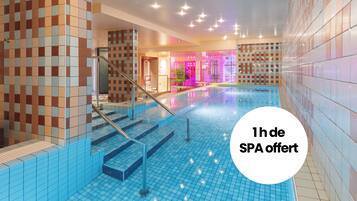 Sala(s) para tratamentos a casais, sauna, banheira de hidromassagem