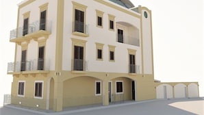 Fachada da propriedade
