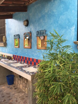 Dormitório compartilhado econômico | Terraço/pátio