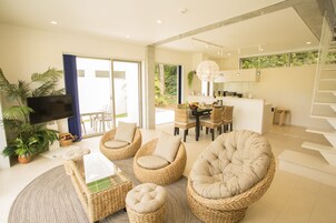 Villa, 3 quartos | Sala de estar | TV de ecrã plano, Netflix, serviços de streaming 