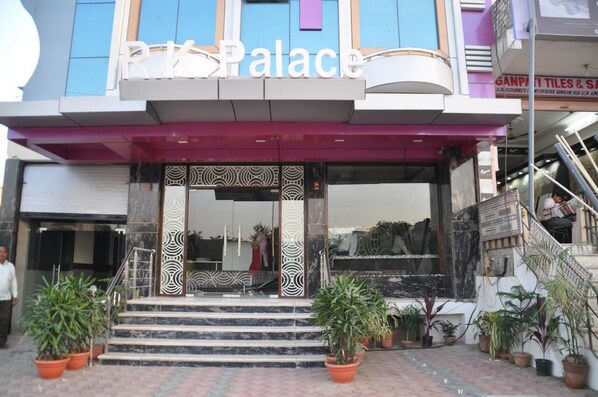 Entrada do alojamento