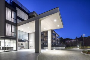 Entrada do alojamento