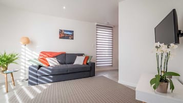 Apartamento (Brussels Center) | Sala de estar | Smart TV, piso aquecido
