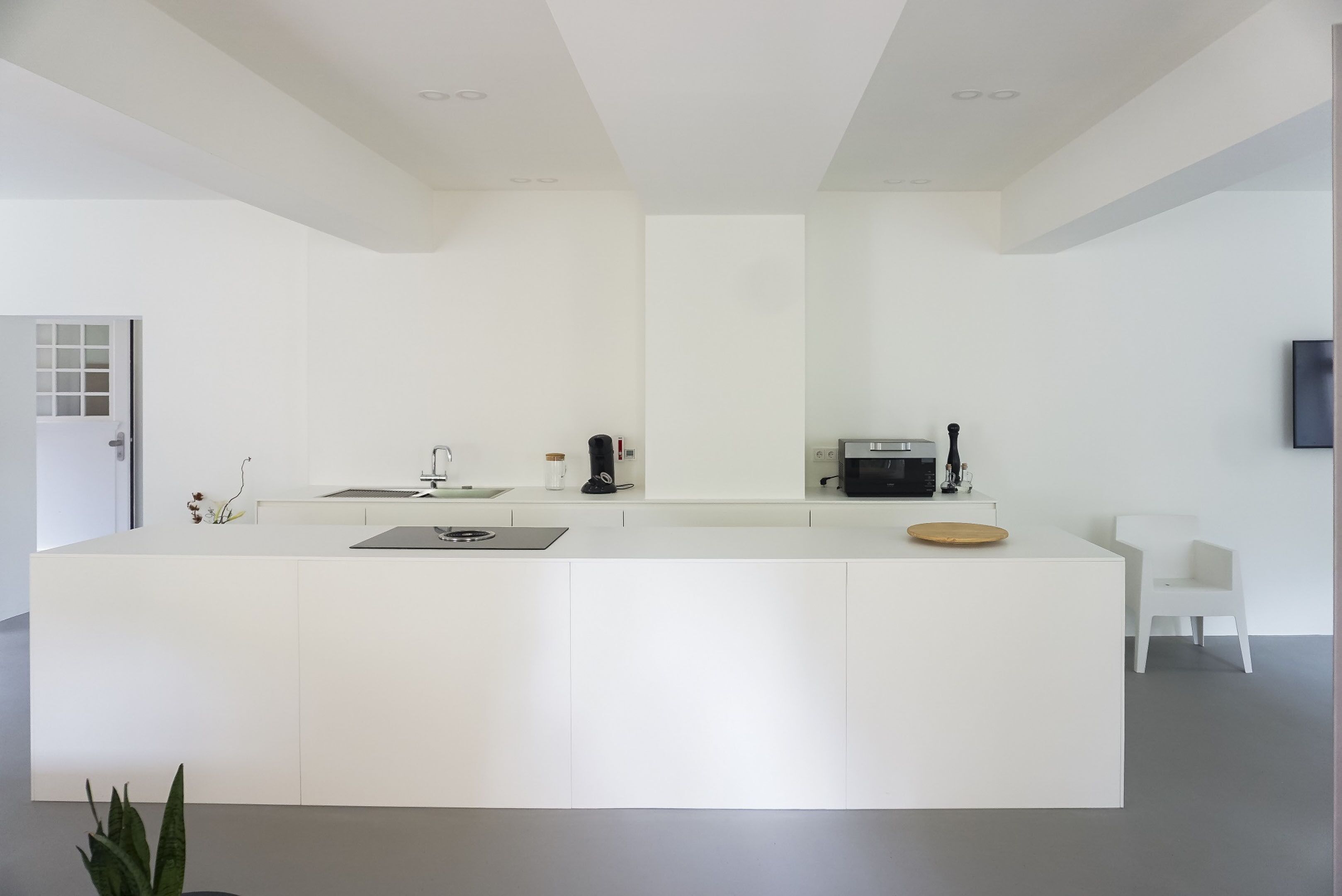 Apartamento | Cozinha privada | Um frigorífico, um micro-ondas, um forno, uma placa de cozinha 