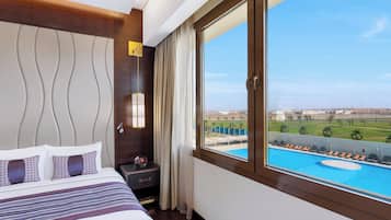 Suite Nobre, 1 cama king-size (Millennium) | Roupa de alta qualidade, camas de colchão viscoelástico, minibar