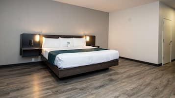 Wi-Fi de cortesia, roupa de cama