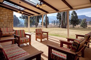 Casa de campo (Bergview) | Terraço/pátio