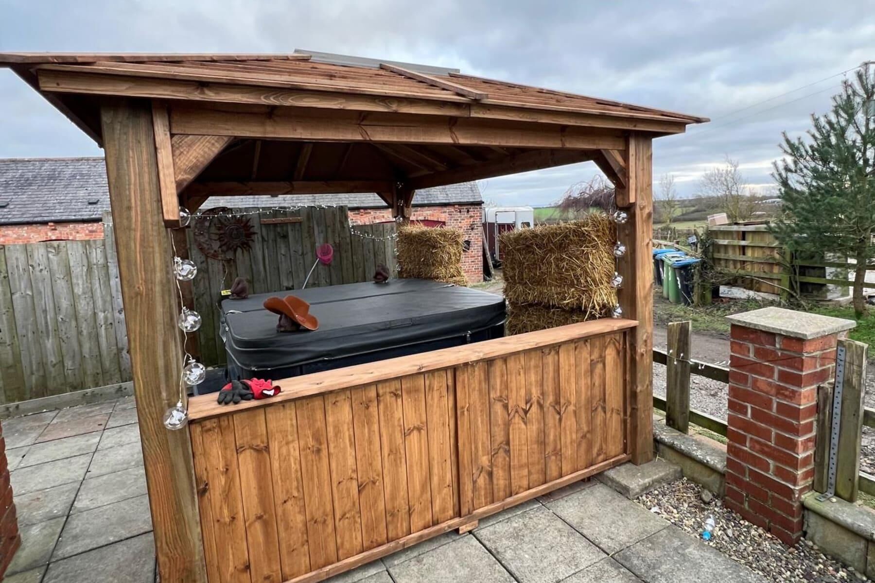 Banheira de hidromassagem exterior