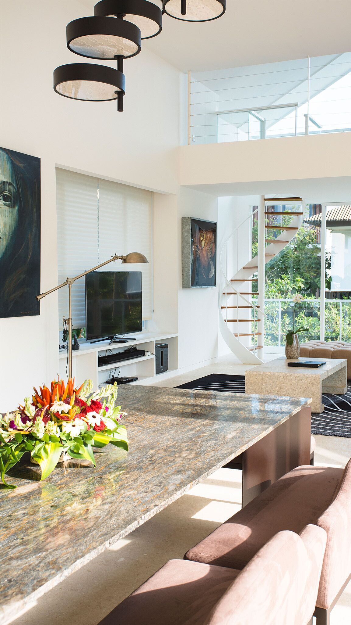 Villa (Canggu South) | Cofre no quarto, com decoração personalizada 