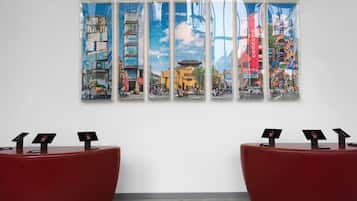 Check-in e check-out automático