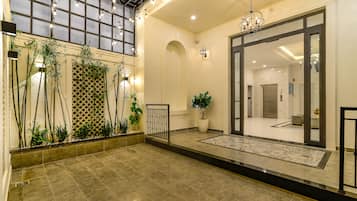 Entrada do alojamento