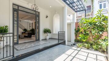 Entrada do alojamento