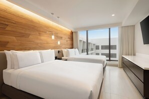 Suite Familiar, 2 quartos | Roupa hipoalergénica, cofre com capacidade para portátil 