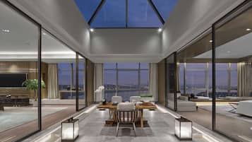 Suite Presidencial, 1 cama king-size | Vista do quarto