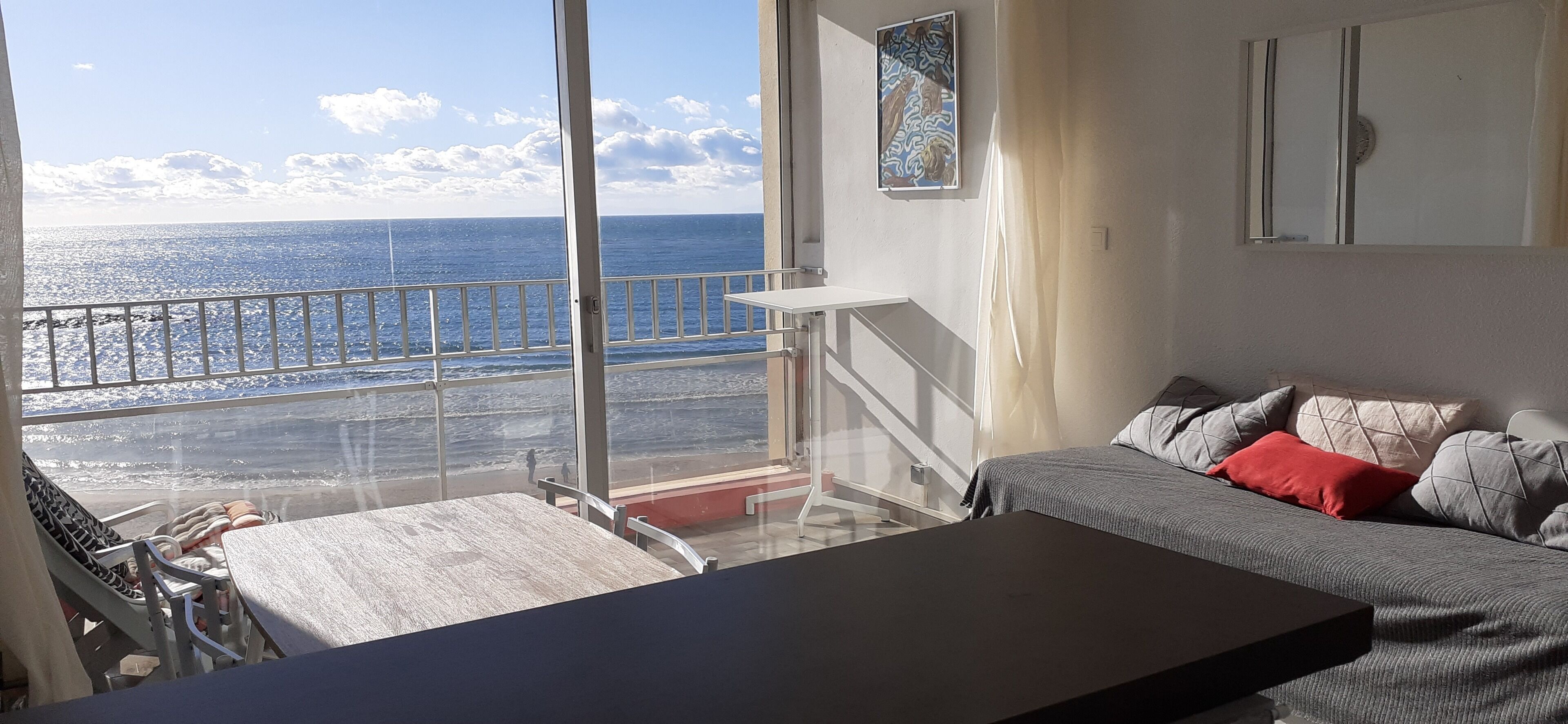 T2 1st Line Sea View In Grau D'agde - Vias