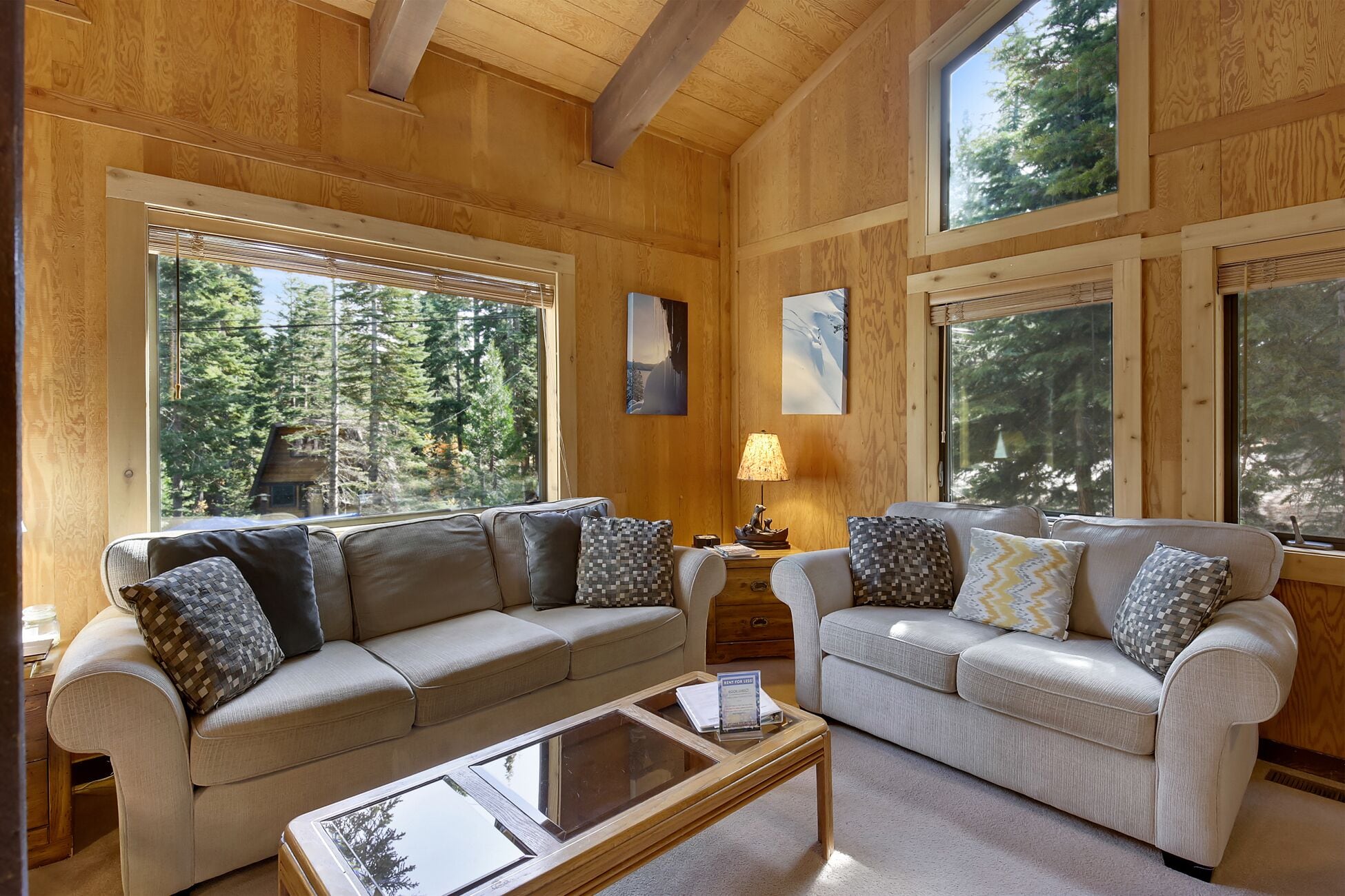 Barking Pine Cabin - Private Beach Access, Sunny Location - Tahoe City, CA