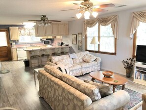 Casa, 2 camas queen-size (Corner Pocket) | Sala