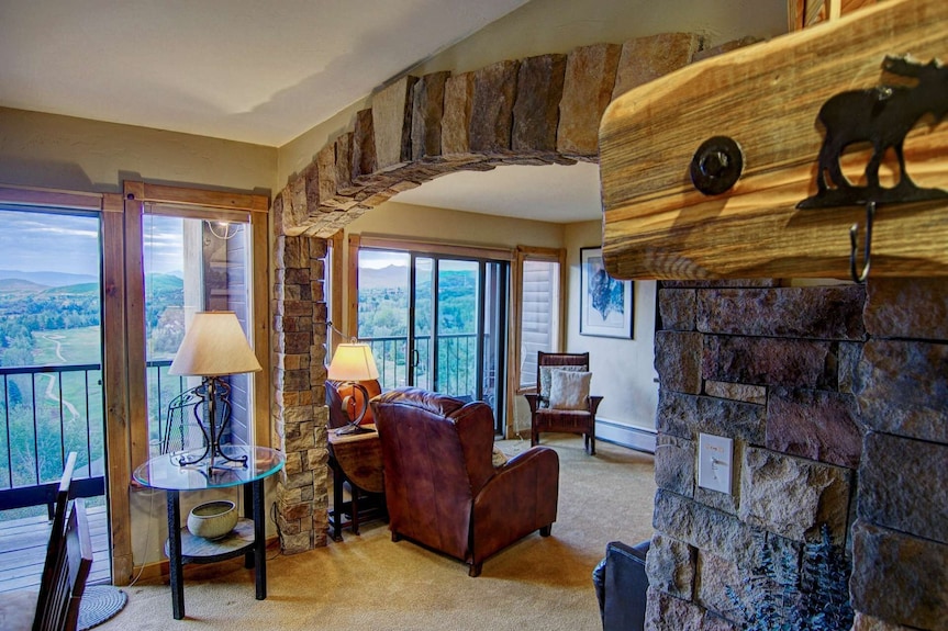 Amazing Panoramic Views-community Hottub*/grill-2 King Suites-covered Parking-decks - スティームボート・スプリングズ, CO