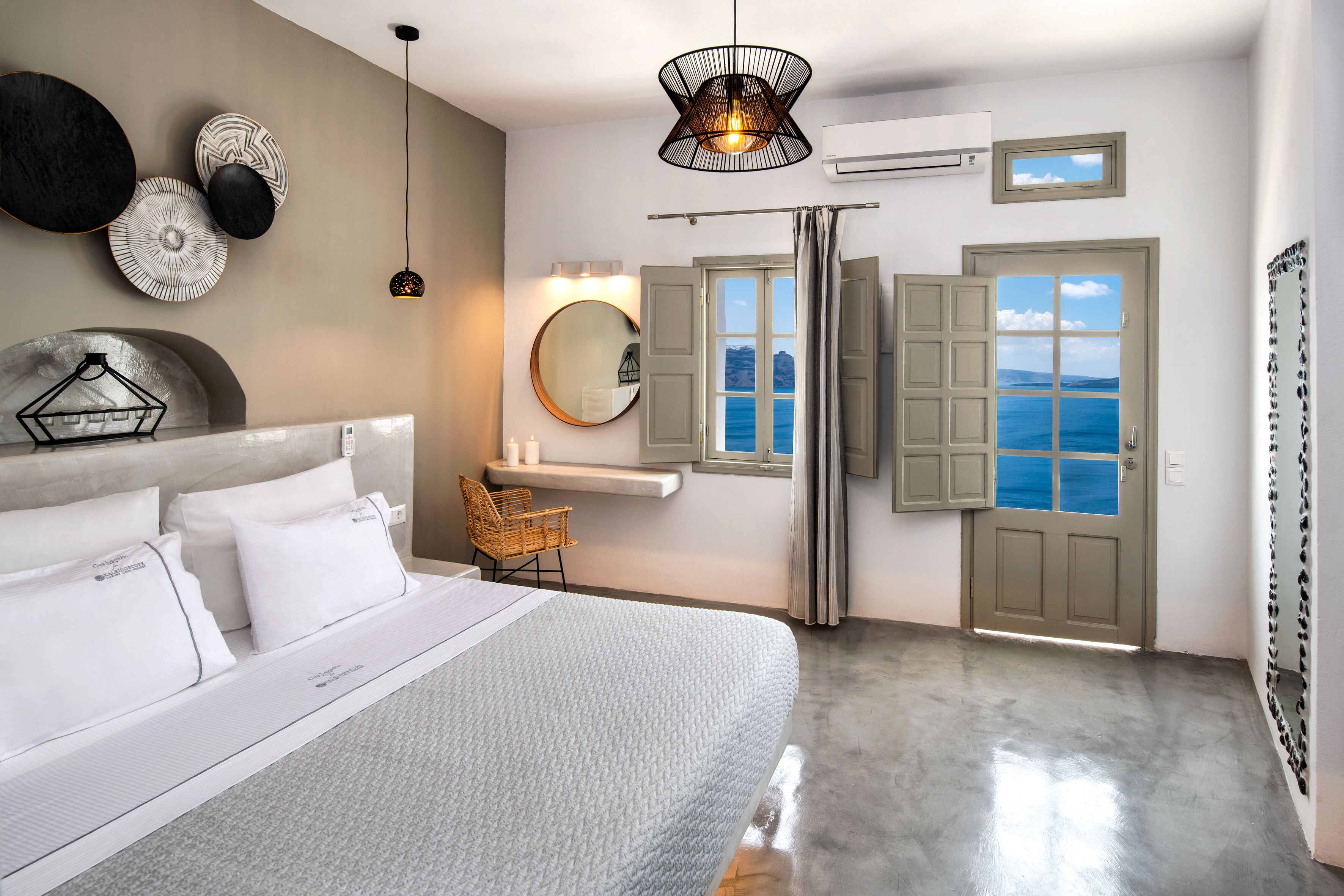 Suíte (Blue Dome Suite) | 1 quarto, roupas de cama antialérgicas, camas Select Comfort