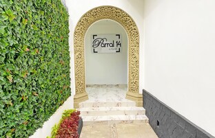 Entrada do alojamento