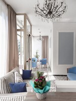 Sala de estar do lobby