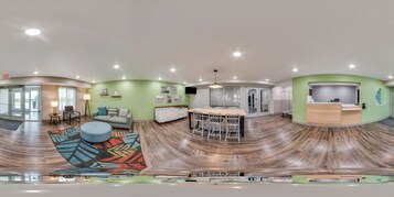 Sala de estar do lobby