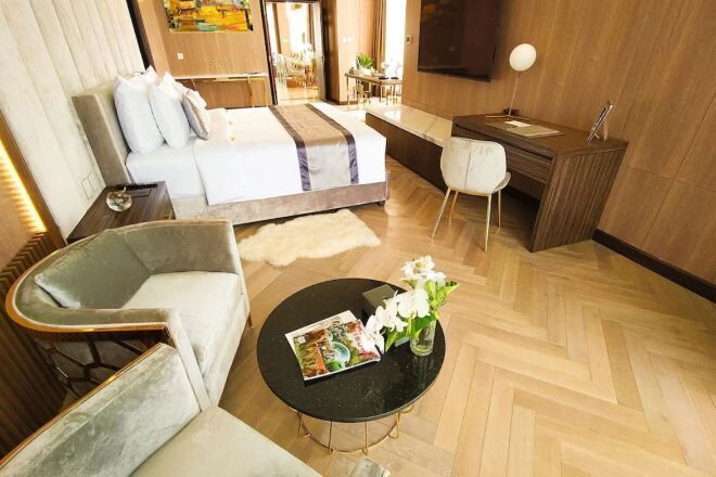 Frigobar, cofres nos quartos, Wi-Fi de cortesia