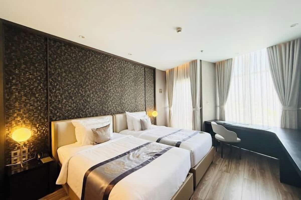 Frigobar, cofres nos quartos, Wi-Fi de cortesia