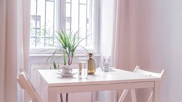 Apartamento | Opções para refeição no quarto