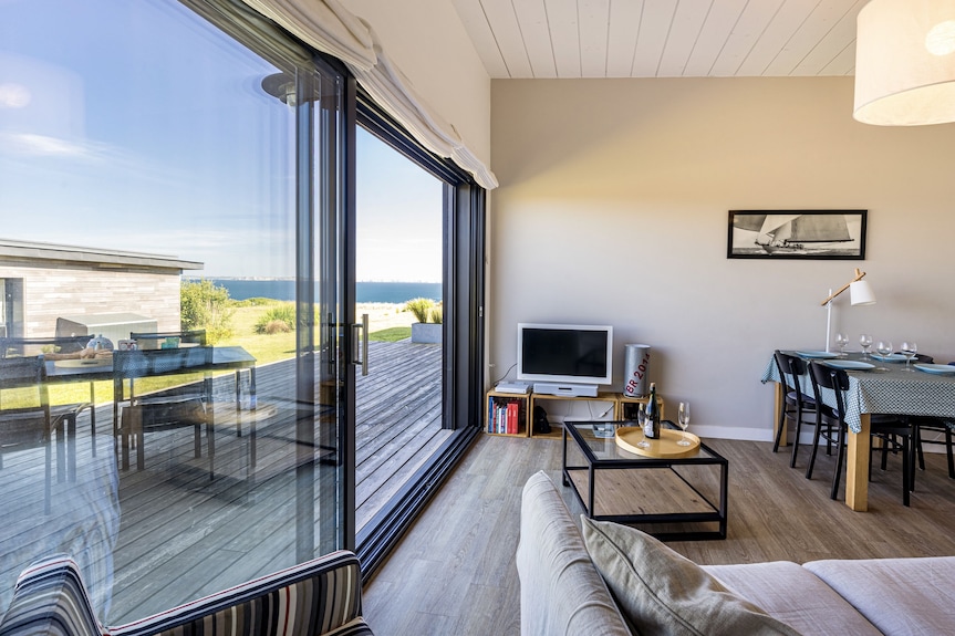 Villa De L'anse Exceptional Sea View, Beach, Contemporary For 4 People - Plougonvelin