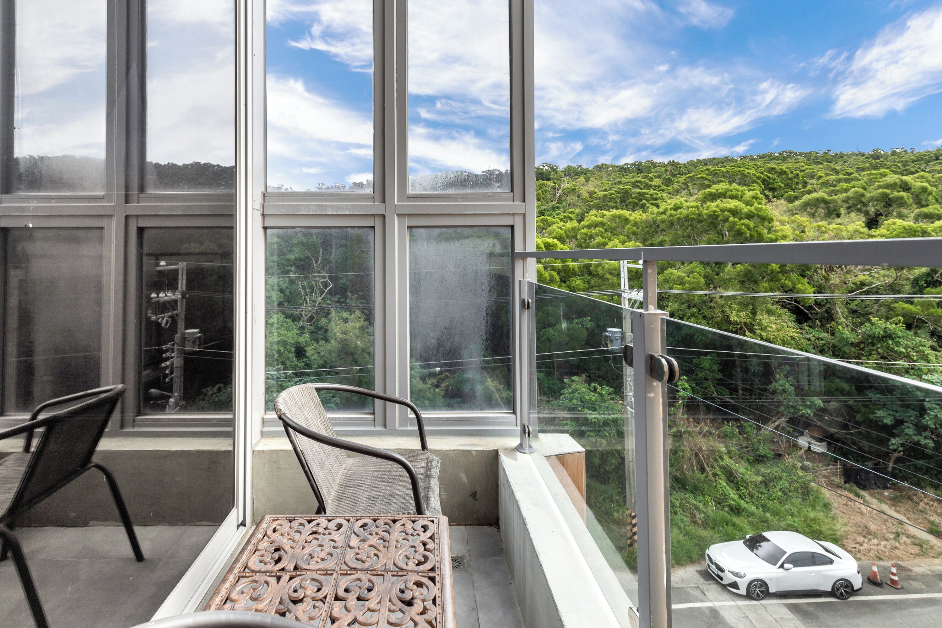 Quarto casal luxo, sacada | Sacada