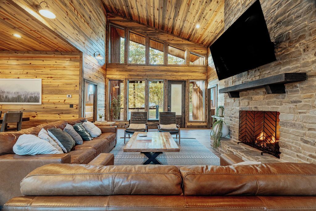 Sauna L Firepit L Gameroom L Hottub L Location - Hochatown, OK